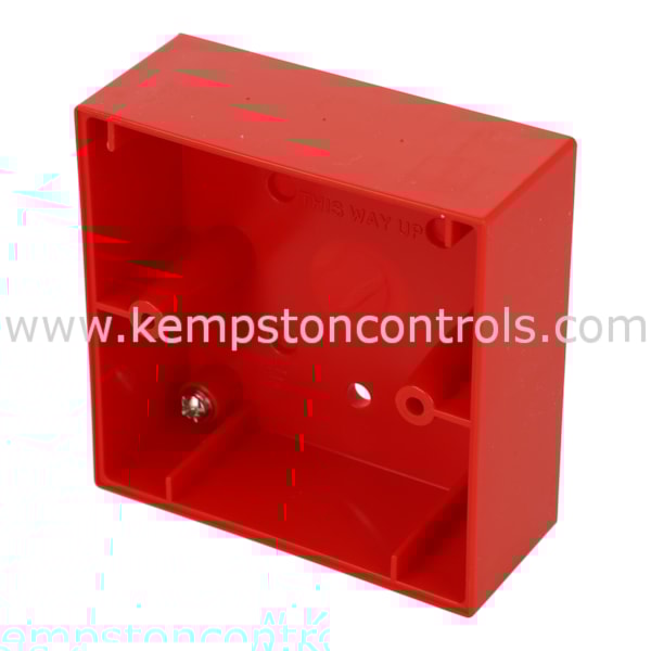 Honeywell Gent S4-34895 HONEYWELL GENT SURFACE BACK BOX FOR MCP, RED ...