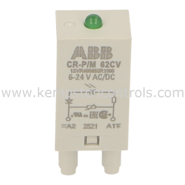 ABB 1SVR405655R1000 ABB VARISTOR+GREEN LED 6-24AC/DC | Kempston Controls