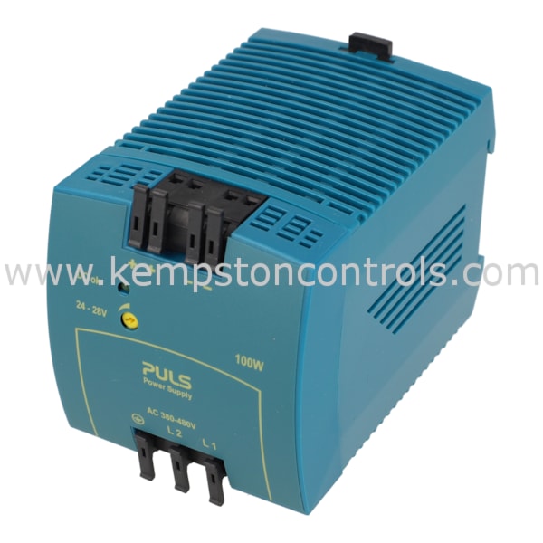 Puls ML100.200 PULS POWER SUPPLY, DIN-RAIL, 380-480V 2 PHASE INPUT, 24 ...