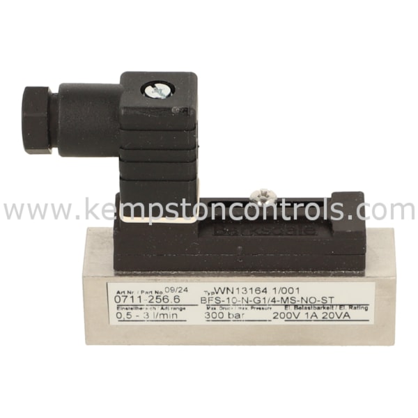 Barksdale 0711-256.6 BARKSDALE FLOW SWITCH, FLOW RATE: 0.5 - 3L/MIN ...