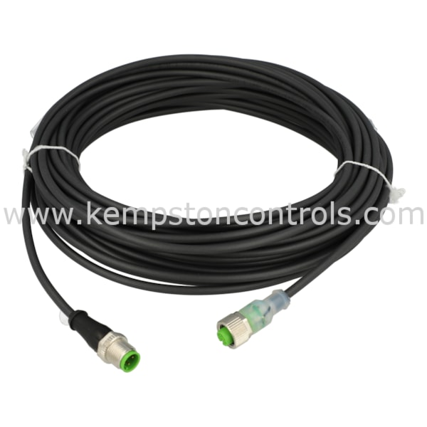 MURR 7000-40311-6341500 MURR CABLE, MALE STRAIGHT, FEMALE STRAIGHT M12 ...