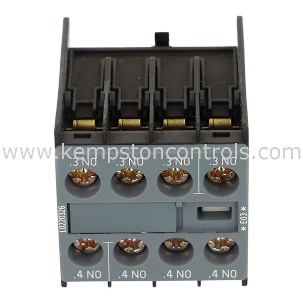 Siemens 3RH2911-1FA40 SIEMENS AUXILIARY CONTACT BLOCK, 4NO, FOR 3RH AND ...