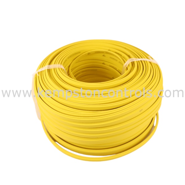 Siemens 3RX9010-0AA00 SIEMENS AS-I CABLE 100M, SHAPED YELLOW, RUBBER 2X ...