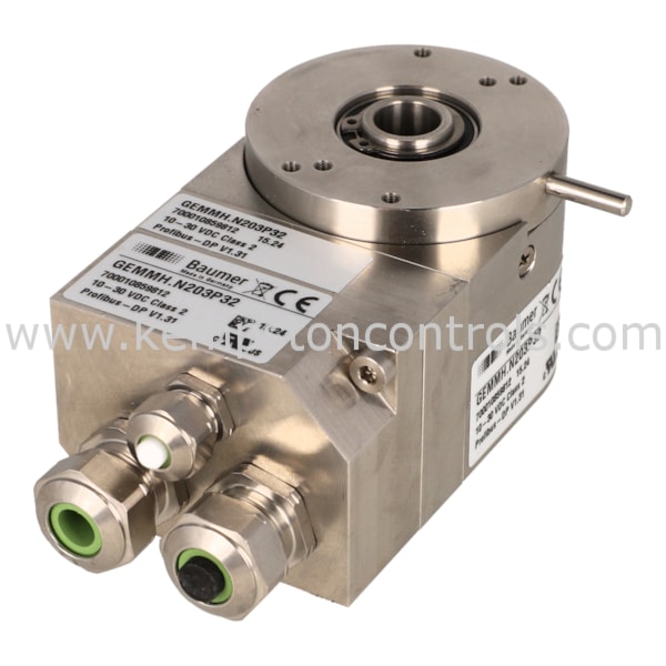 Baumer GEMMH.N203P32 BAUMER ABSOLUTE MULTITURN ENCODER, 10-30VDC, 12MM ...