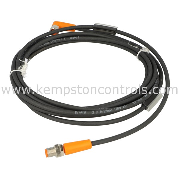 IFM EVC462 IFM CONNECTION CABLE, 3M, PUR, M8, ANGLED, A CODING SOCKET, M8 SOCKET PLUG | Kempston ...