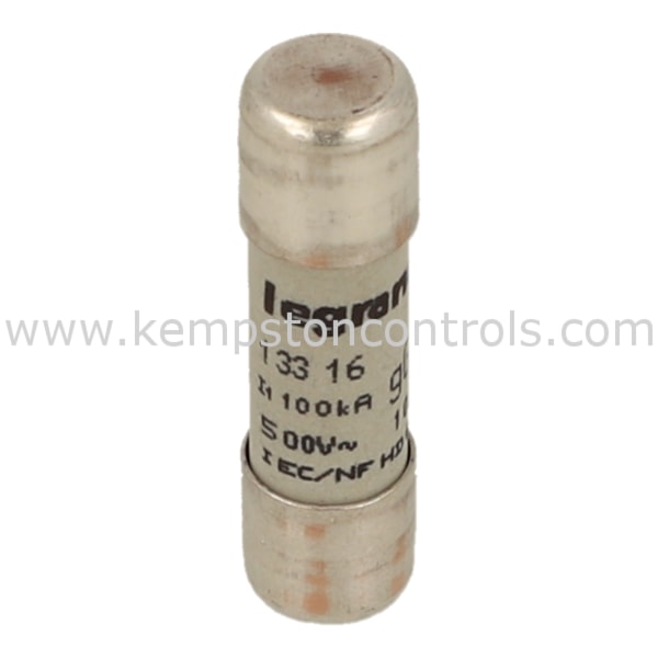 Legrand Power 013316 LEGRAND 16A TYPE GG 10.3X38MM FUSE | Kempston Controls