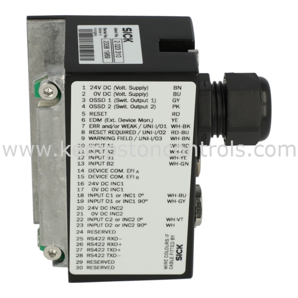 Sick SX0A-A0000D SICK SYSTEM PLUG,1 X CABLE GLAND M20, 2 X CABLE GLAND ...