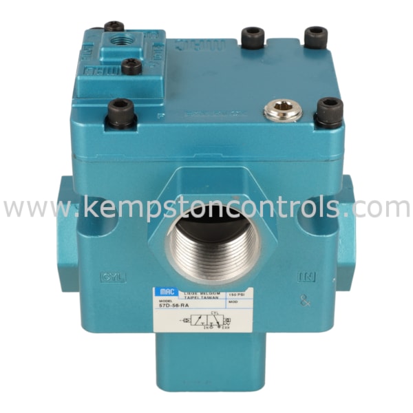 MAC Valves 57D-56-RA MAC VALVES, 57 SERIES 3/2-WAY NORMALLY CLOSED ...