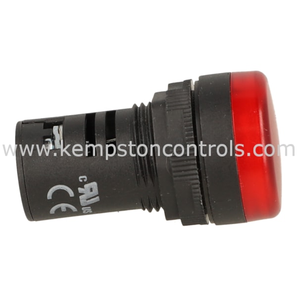CHINT ND16-R-12 CHINT LED INDICATOR, AC/DC, RED, 12V | Kempston Controls