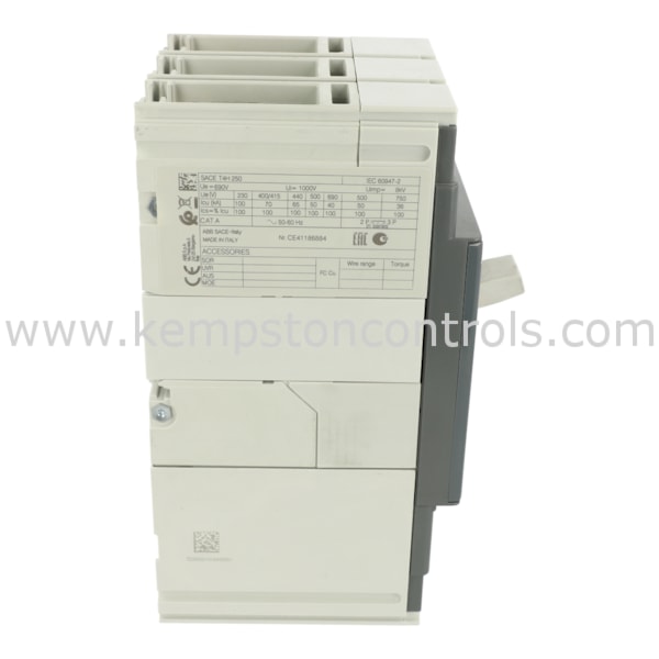 ABB 1SDA054046R1 ABB T4H 250 PR221DS-LS/I IN=160 3P F F, MOULDER CASE ...