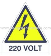 Cabur ETVIN107 CABUR LABEL 220VOLT+SIGN. L=102MM PACK 30PCS | Kempston ...