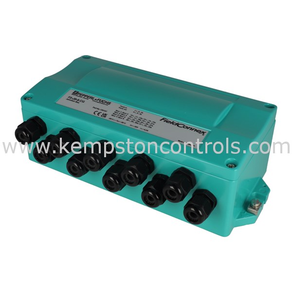 Pepperl + Fuchs F2-JB-8CG P+F FIELDBUS JUNCTION BOX, 4-8 OUTPUTS, FOR ...