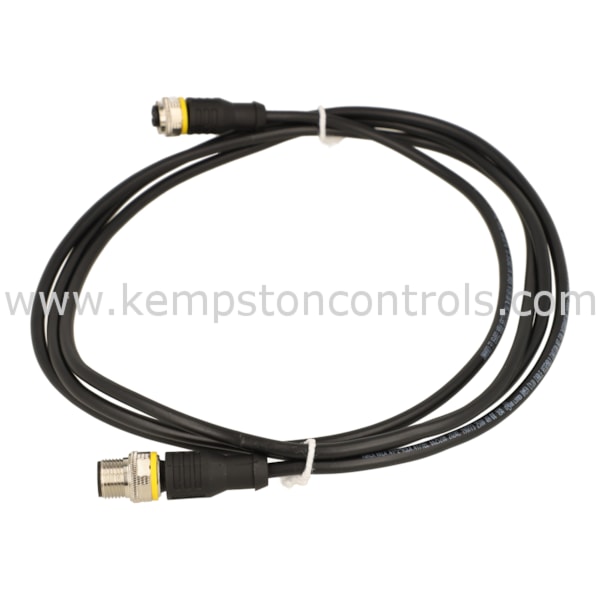 Turck Banner RKC4.4T-2-RSC4.4T/TEL TURCK CONNECTOR CABLE, M12 FEMALE TO ...