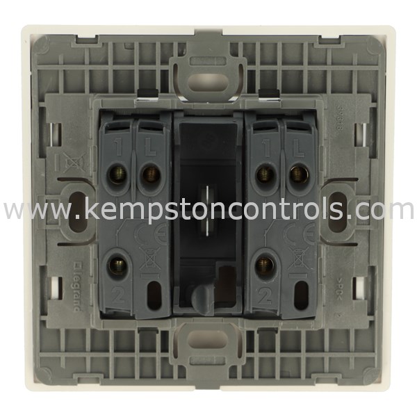 Legrand 281003 LEGRAND 2G2W 10A LARGE ROCKER SWITCH | Kempston Controls
