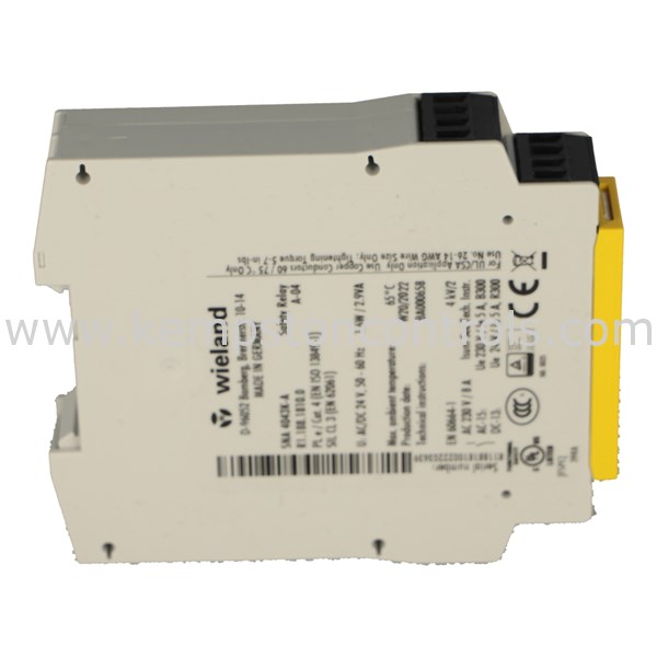 Wieland R1.188.1810.0 WIELAND SAFETY RELAY, 3NO & 1NC CONTACTS, AUTO ...