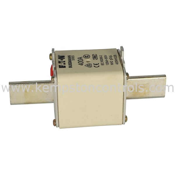 Bussmann 400NHG2B NH FUSE, 400A, 500V AC, GG/GL, SIZE 2, FUSE-LINK, IEC ...