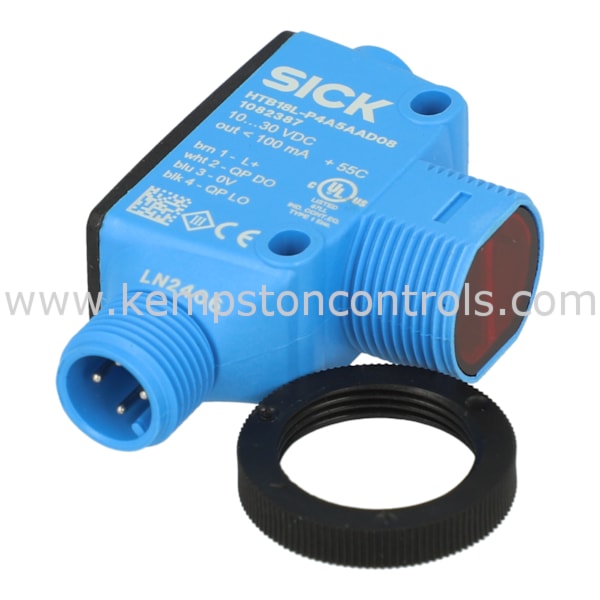 Sick HTB18L-P4A5AAD08 SICK PHOTOELECTRIC SENSOR, M18, 30-300MM RANGE ...