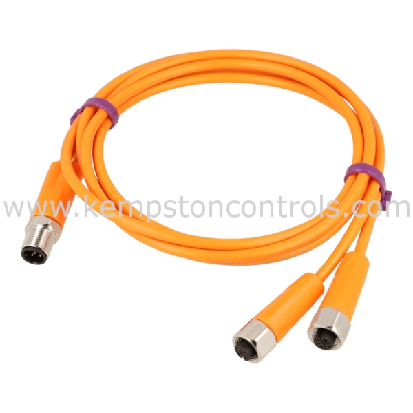 IFM EVT329 IFM 1M PVC-CABLE, M12 CONNECTOR, Y CONNECTION CABLE ...