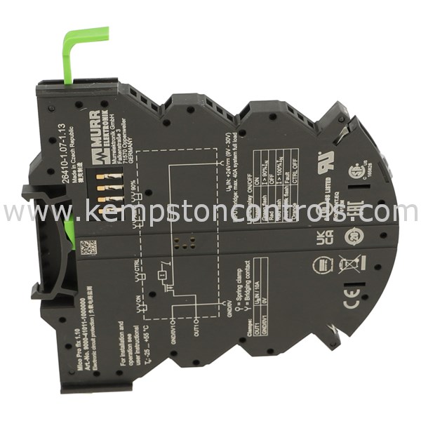MURR 9000-41011-1000000 MURR MICO PRO ELECTRONIC CIRCUIT PROTECTION, 1 ...