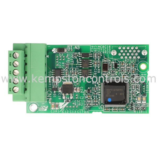 Omron SI-N3 OMRON DEVICENET OPTION BOARD FOR A1000, Q2A AND Q2V INVERTERS, 24VDC | Kempston Controls