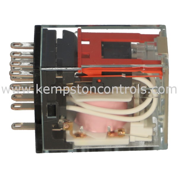 Omron MY4N-CR 110/120AC(S) OMRON RELAY, PLUG-IN, 110/120VAC, 5A, 14 PIN, 4PDT, LED INDICATORS ...