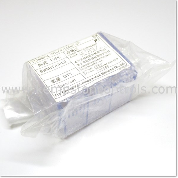 Fuji BW9BTAA-L3 TERMINAL COVER 3 POLE TRANSPARENT FOR BW32-3P TO BW100 ...