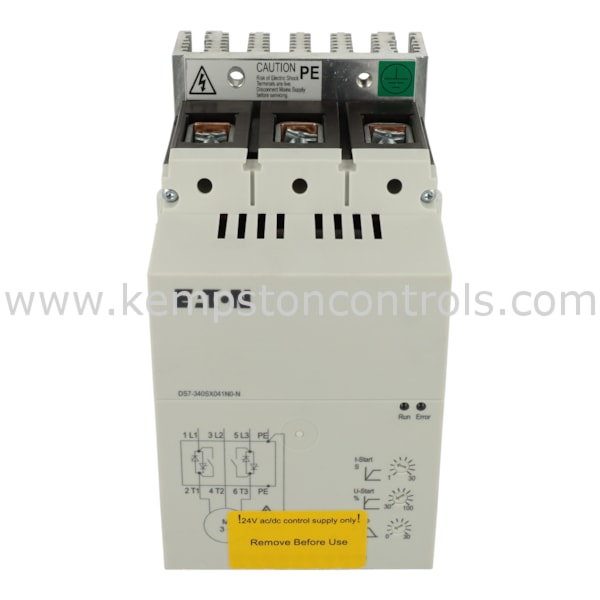 Eaton Moeller DS7-340SX041N0-N MOELLER SOFT STARTER, 3 POLE, 41A, 24VACDC | Kempston Controls