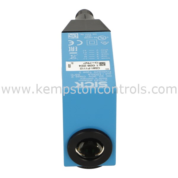 Sick CS81-P1112 SICK COLOUR SENSOR, 3MM RANGE, 10-30VDC, RECTANGULAR ...