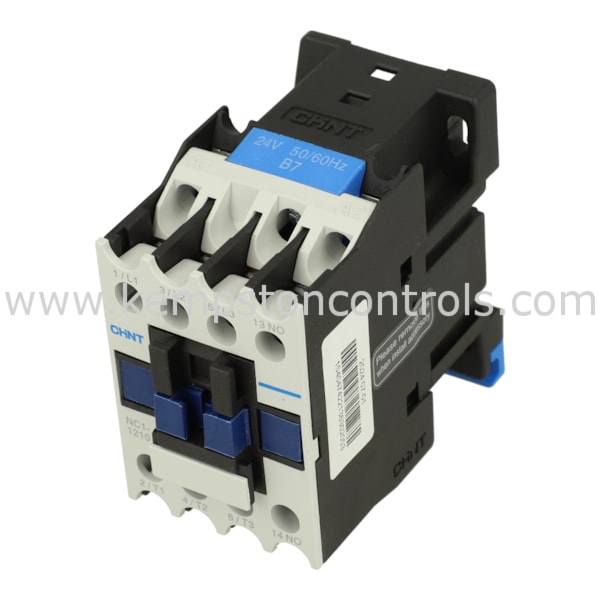 CHINT NC1-1210-24V CHINT CONTACTOR, 24V, AC1:20A/AC3:12A, 5.5KW, 3NO ...