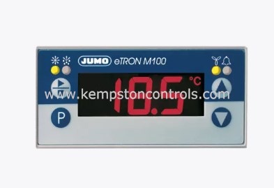 JUMO 00536164 ETRON M100 2-CHANNEL MICROSTAT, 12-24V, PT100, 2-WIRE ...