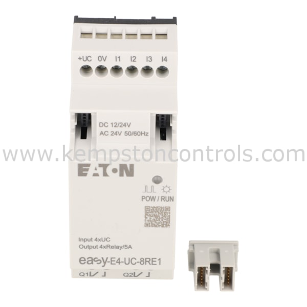 Eaton Moeller EASY-E4-UC-8RE1 MOELLER I/O EXPANSION, FOR USE WITH ...
