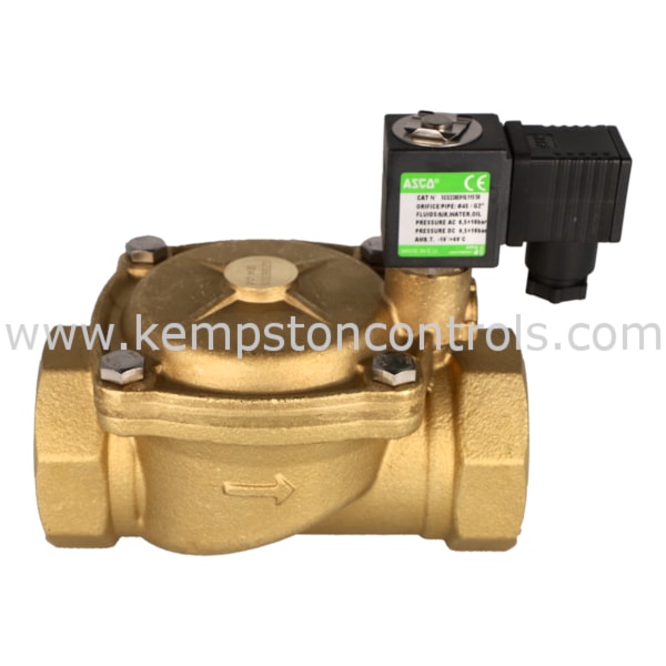 Emerson Asco SCG238E018.115/50 ASCO SOLENOID VALVE, 2/2NC, G2, DN=45, 0 ...