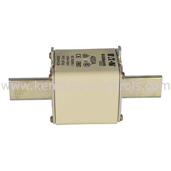 Bussmann 400NHG2B NH FUSE, 400A, 500V AC, GG/GL, SIZE 2, FUSE-LINK, IEC ...