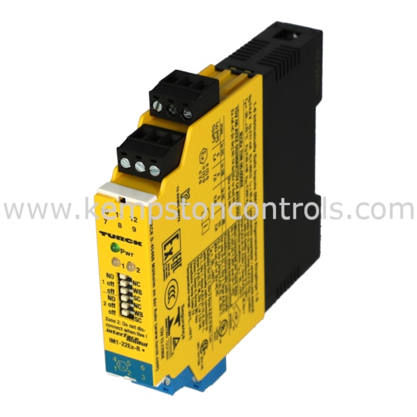 Turck Banner IM1-22EX-R TURCK ISOLATING SWITCHING AMPLIFIER, 2 CHANNEL ...