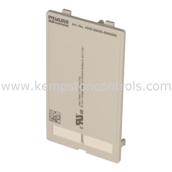 MURR 4000-68000-8900000 MURR MODLINK MSDD DATA INSERT BLIND PLATE FLAT ...