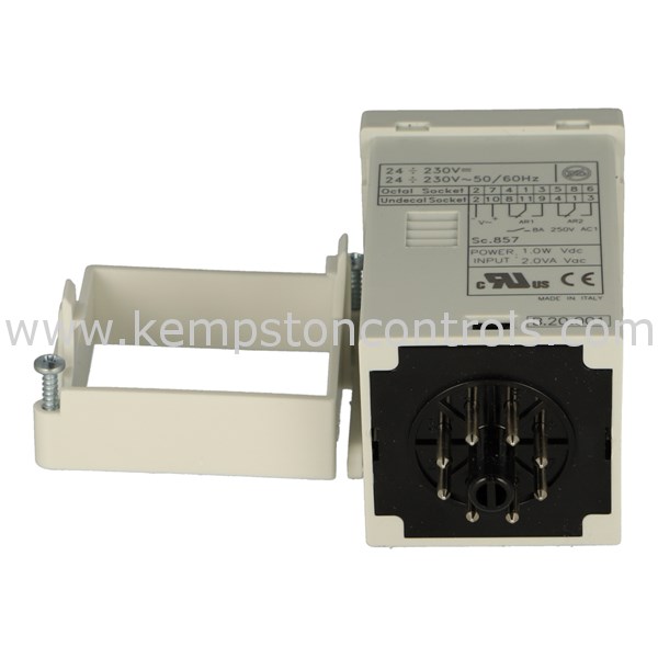 CDC TC82 CDC 1/16TH DIN ANALOGUE SET MULTIRANGE AND MULTIFUNCTION TIMER ...