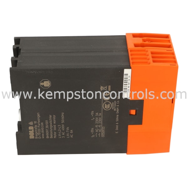 Dold BH9097.38/001 3AC400V AC8A DOLD MOTOR LOAD MONITOR, RELAY, 2 X ...