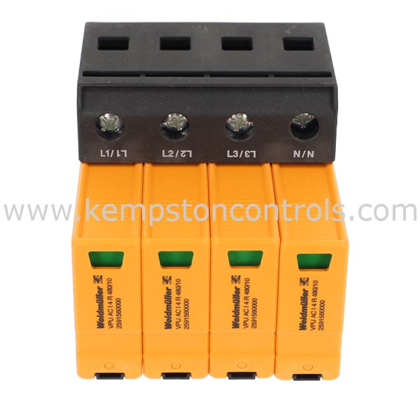 Weidmuller 2591560000 WEIDMULLER SURGE VOLTAGE ARRESTER, LOW VOLTAGE ...
