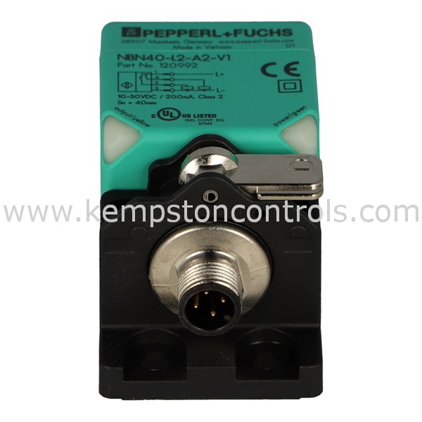 Pepperl + Fuchs NBN40-L2-A2-V1 PEPPERL + FUCHS INDUCTIVE SENSOR, 40X40X67MM, 40MM RANGE NON ...