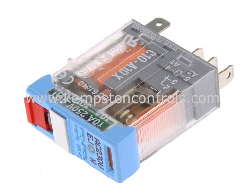 Releco C10-A10X/AC230 RELECO RELAY 5-PIN INTERFACE RELAY 1-POLE PLUG-IN, FASTON | Kempston Controls