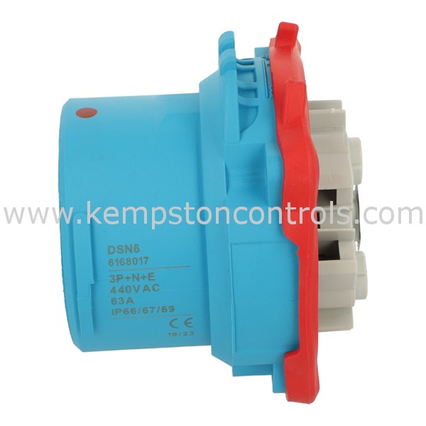 Marechal 6168017 MARECHAL DECONTACTOR SOCKET,DSN 63A, 3P+N+E, 440V,IP66 ...