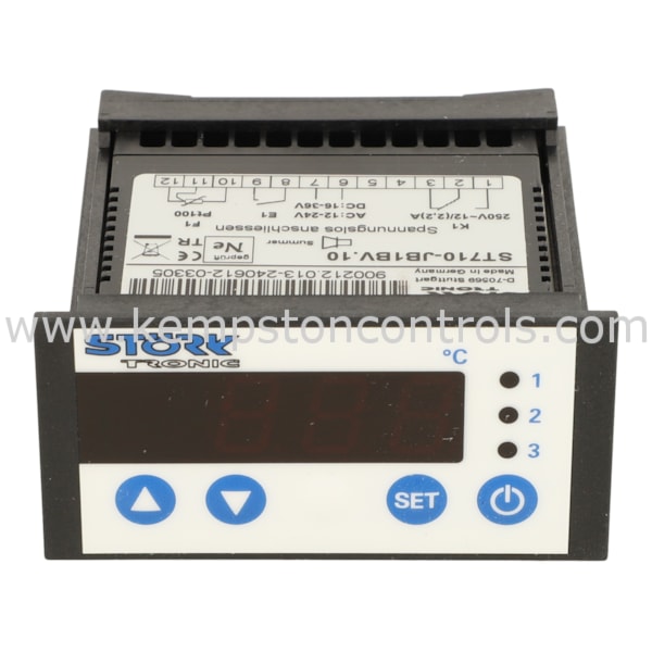 Stork ST710-JB1BV.10 PT100 12-24V K1 STORK-TRONIC THERMOSTAT CONTROLLER ...