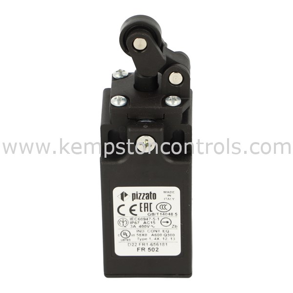 Pizzato FR 502 PIZZATO MINIATURE LIMIT SWITCH WITH TOP ROLLER LEVER 1NO ...