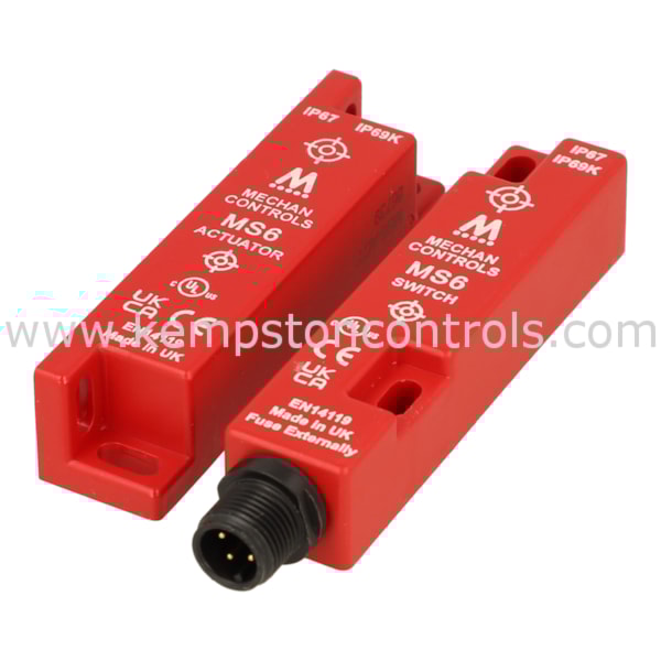 Mechan Controls MS6-10-AC-QD MECHAN CONTROLS MAGNASAFE MAGNETIC SAFETY ...