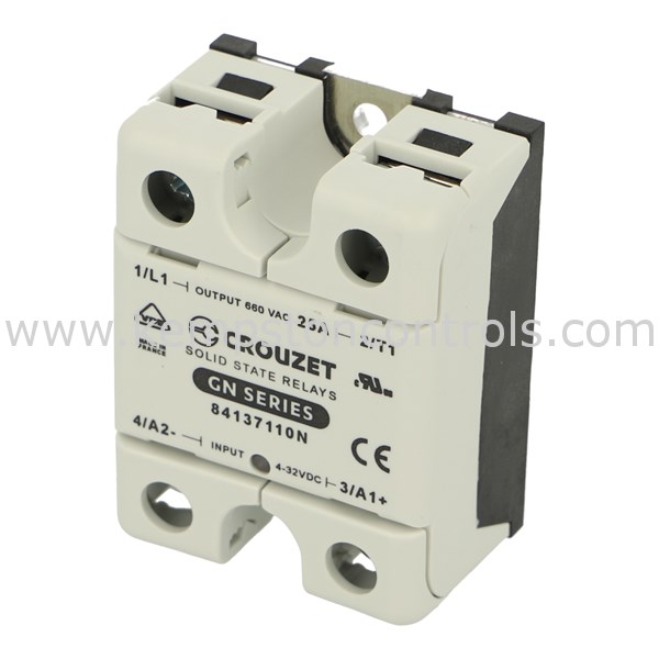 Crouzet 84137110N CROUZET SOLID STATE RELAY, GN SERIES, SINGLE PHASE ...