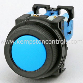 Fuji AR30F0R-20S FUJI PUSHBUTTON FLUSH ROUND HEAD 2NO AUX BLUE ...