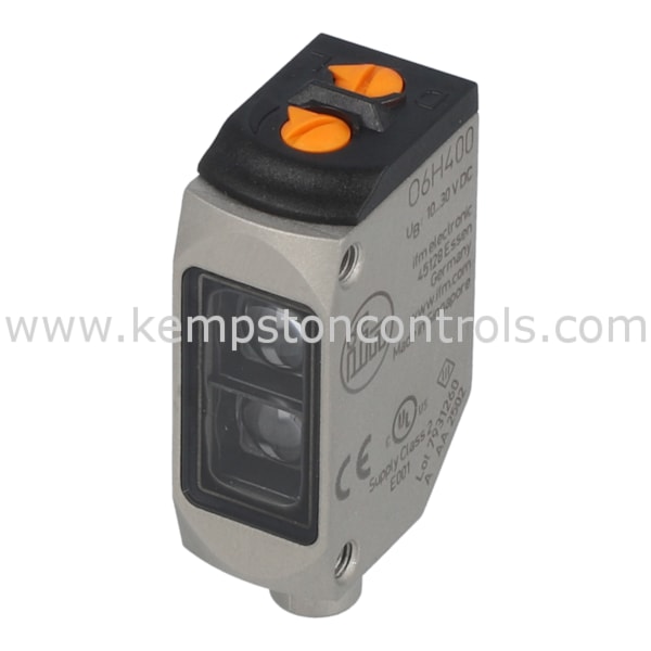 IFM O6H400 IFM DIFFUSE REFLECTION SENSOR, WITH BACKGROUND SUPPRESION, 2-200MM RANGE, PNP, IP65 ...