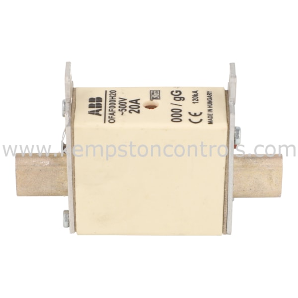 ABB OFAF000H20 ABB FUSE, 20A DIN 43620 SIZE 000 | Kempston Controls