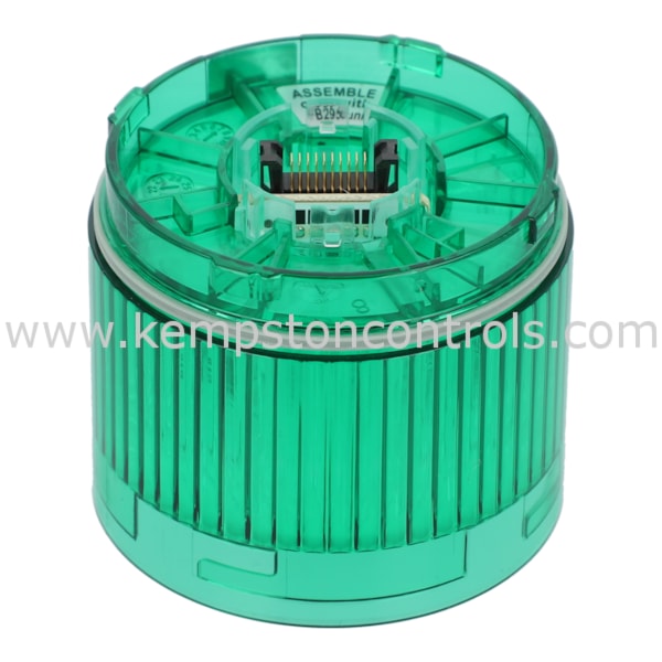 Patlite LR6-E-G+FB295 PATLITE LED MODULE, GREEN, COLORED LENS, 60MM DIA, FOR USE WITH LR6+FB295 ...