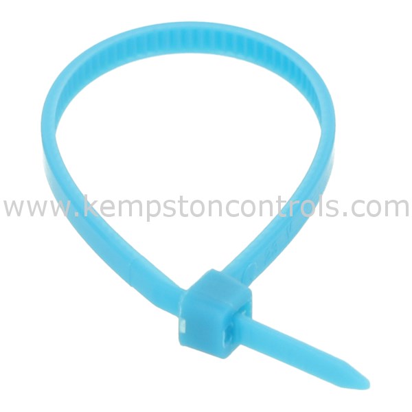 Termination Technology CABLE TIE 100MM X 2.5MM - BLUE TT BLUE NYLON ...